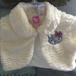 Hello Kitty | Jackets & Coats | Hello Kitty Cream Colored Toppercape ...